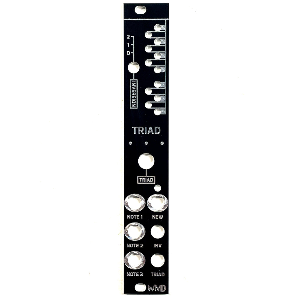 Black Panels for WMD Eurorack Modules