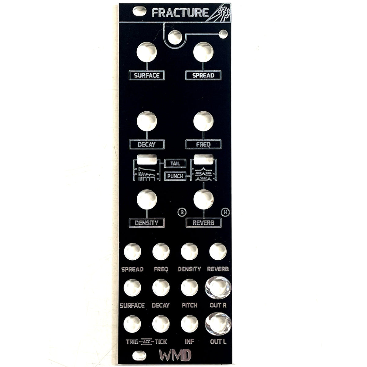 Black Panels for WMD Eurorack Modules