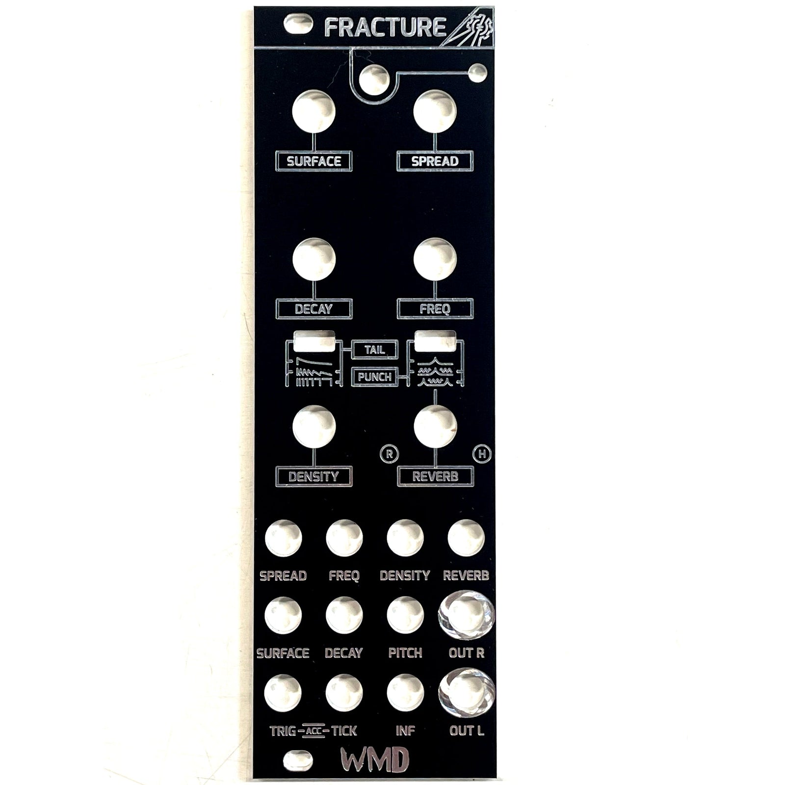 Black Panels for WMD Eurorack Modules